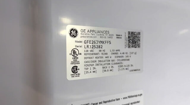How to Find Your GE Appliance Manufacture Date